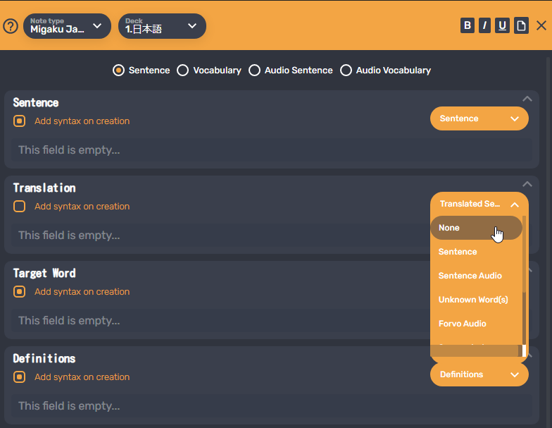 Sentence Mining Languages with Migaku and Anki | Full Guide to Migaku ...